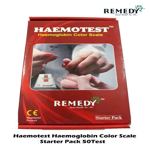 Haemotest Haemoglobin ColorScale Starter Pack 50 Test | Marks Electronic